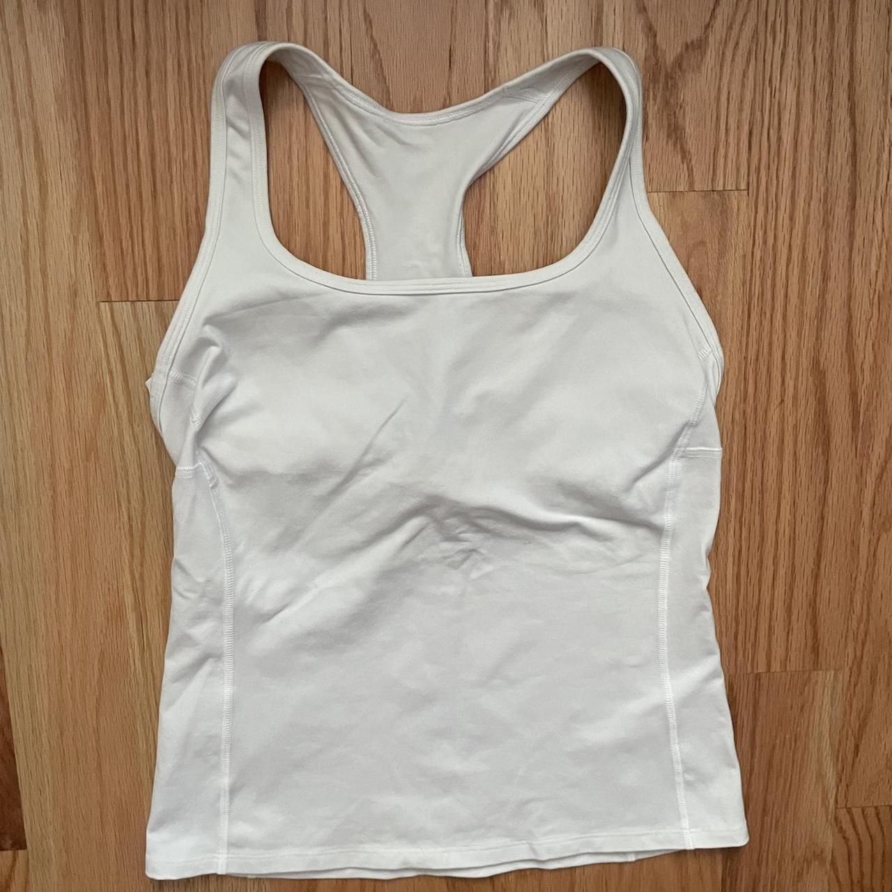 Gapbody fit race back sport tank top Has a built in... - Depop