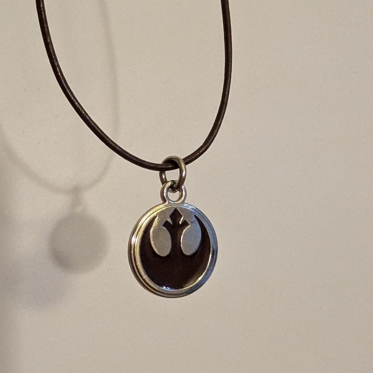 Upcycled Star Wars Rebel Alliance necklace. Made... | Depop