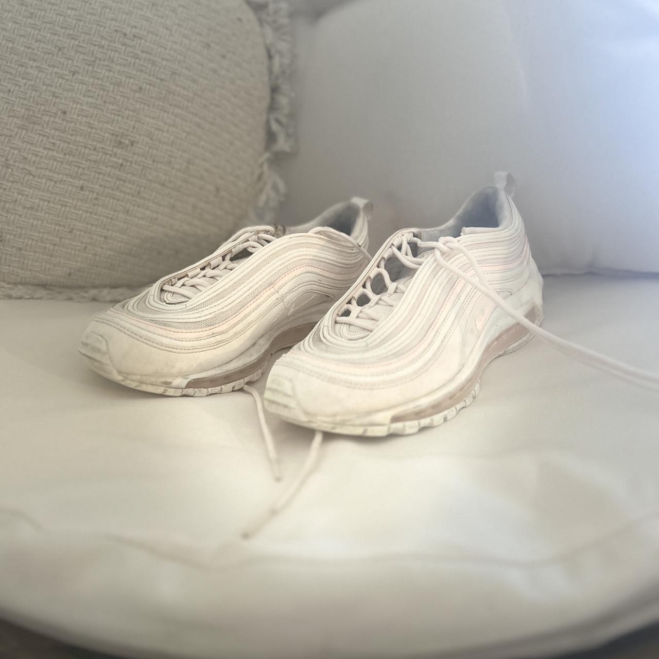 Nike Air Max 97s in Summit White #Nike | Depop