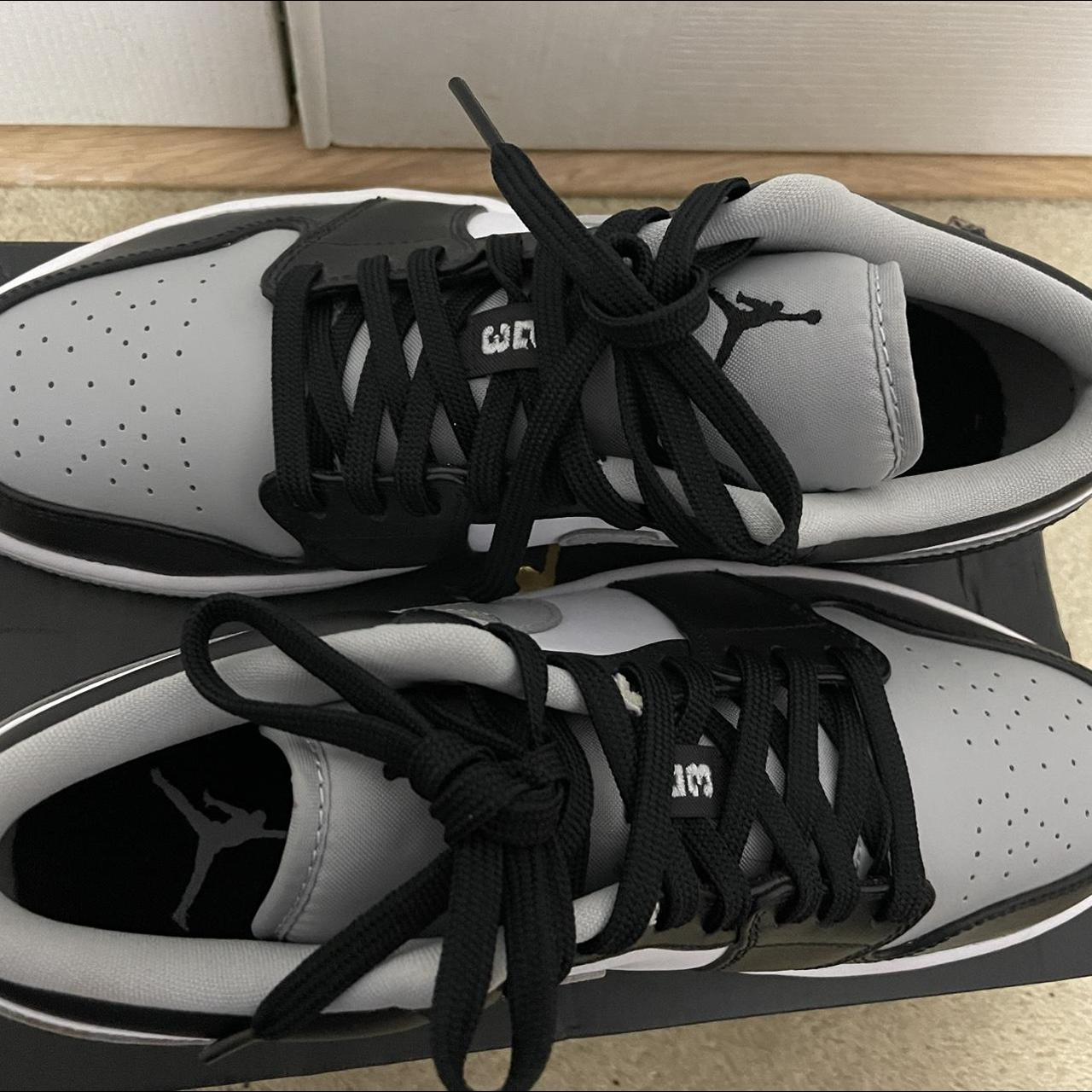 Nike Air Jordan 1 Low Shadow Toe (Smoke... - Depop