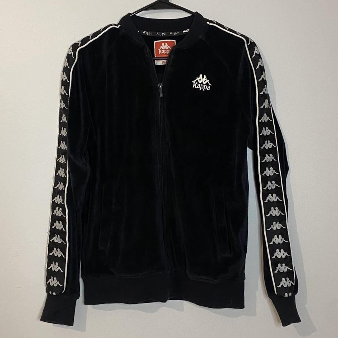 Kappa Fleece Zipup Jacket worn twice-like... - Depop