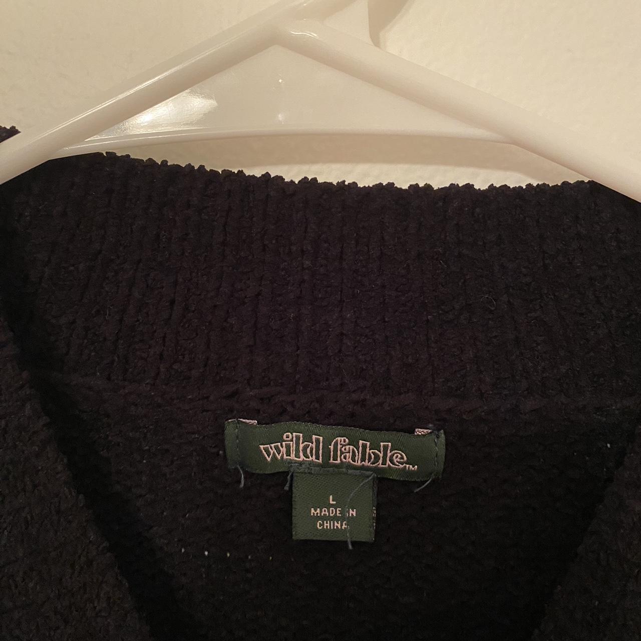 Large women’s Wild Fable cropped black... - Depop