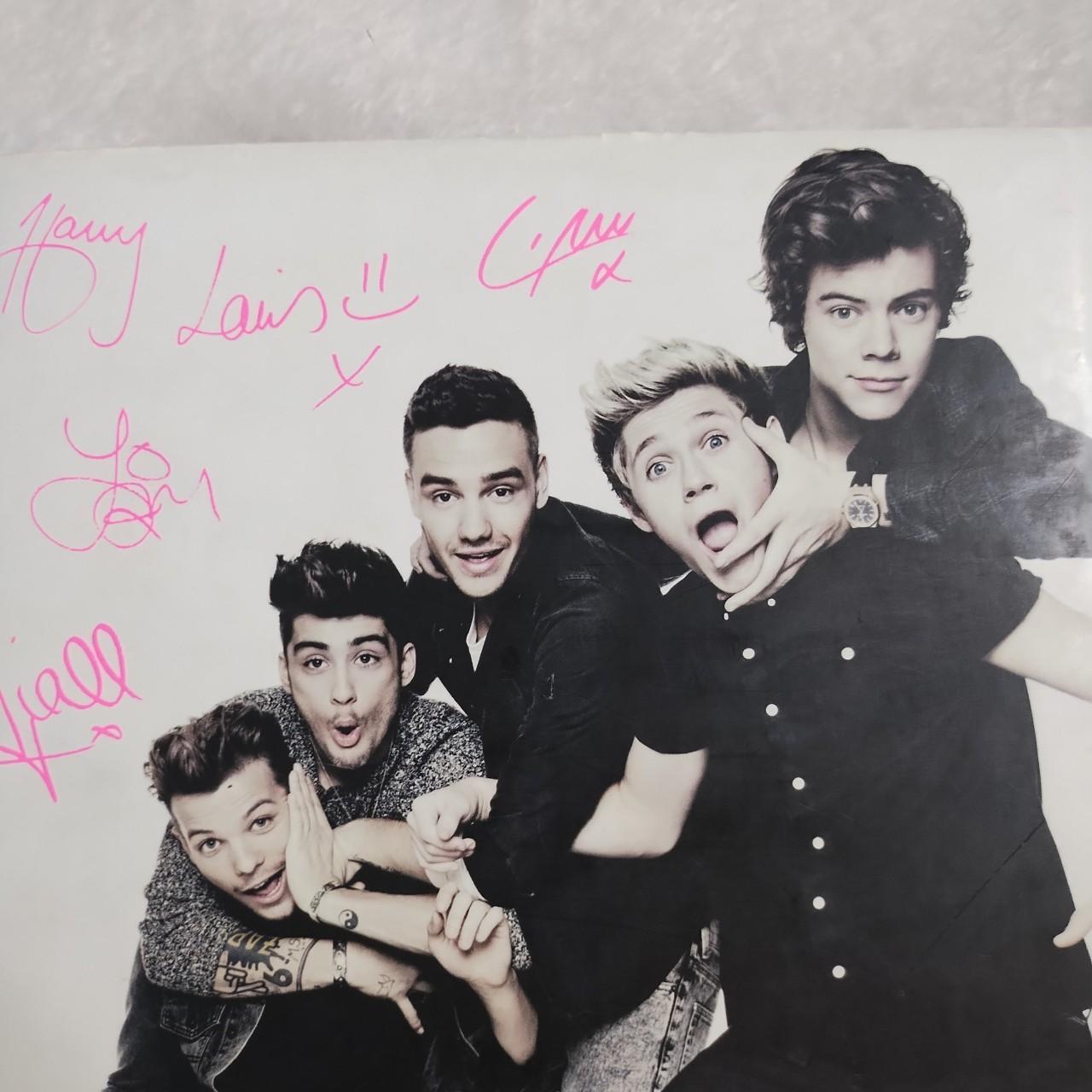 ONE DIRECTION SIGNED BOOK I just don't have room for... - Depop