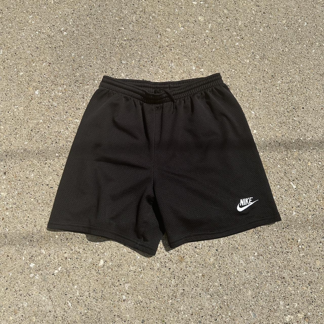 Vintage Black Nike Shorts No Sizing Fits A Depop