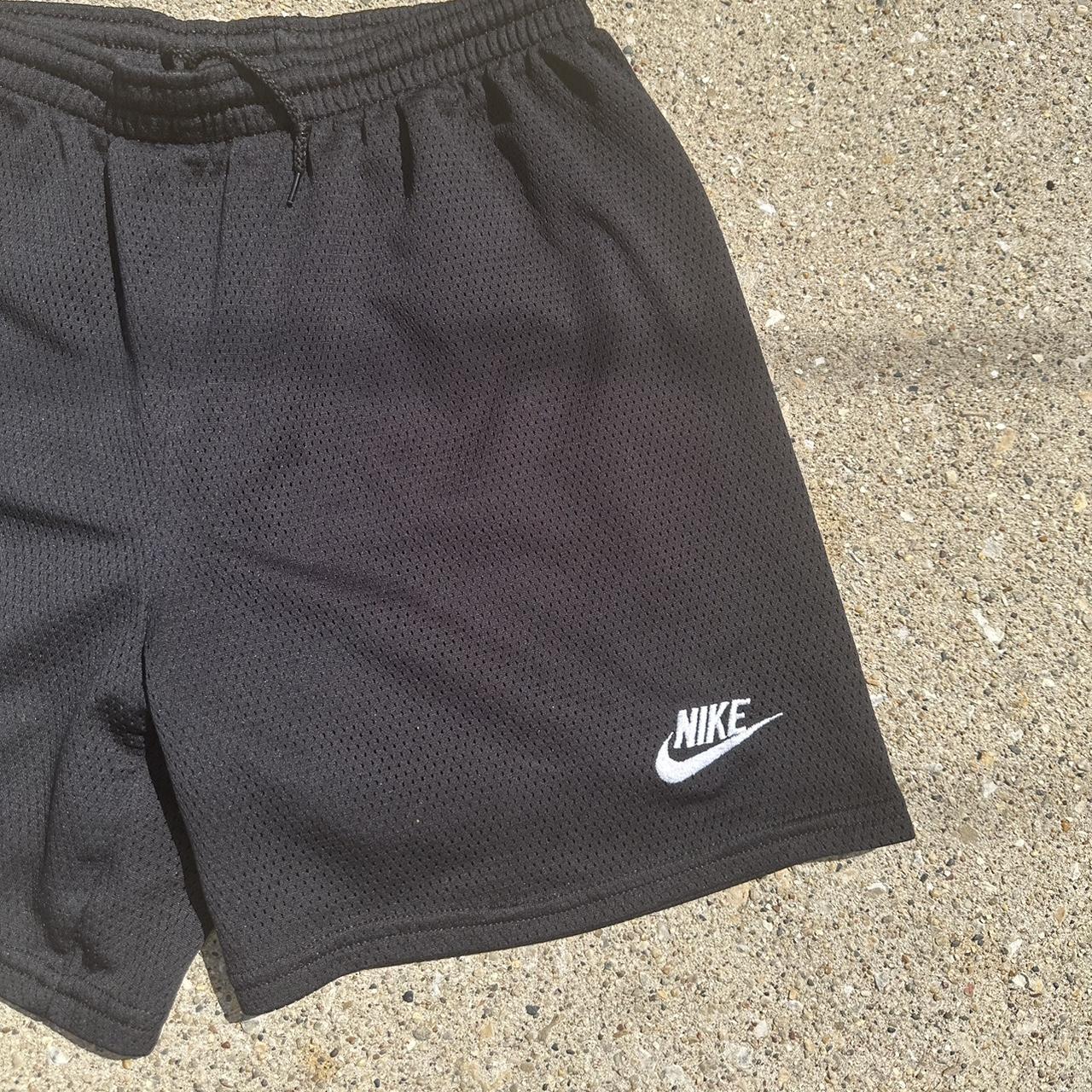 Vintage Black Nike Shorts No Sizing Fits A Depop