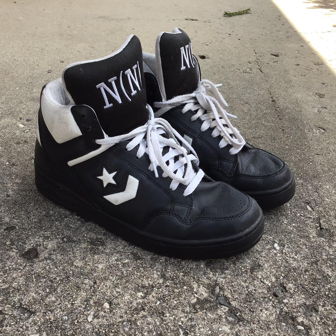 Number Nine converse weapon, size 9.5, no box, comes... - Depop