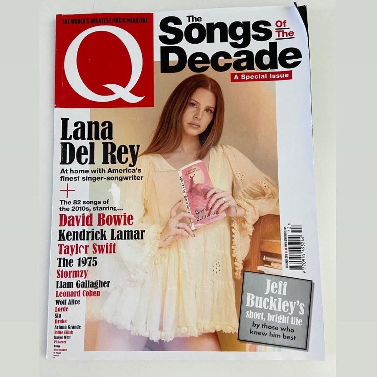 THE SONGS OF THE DECADE MAGAZINE LANA DEL REY... - Depop