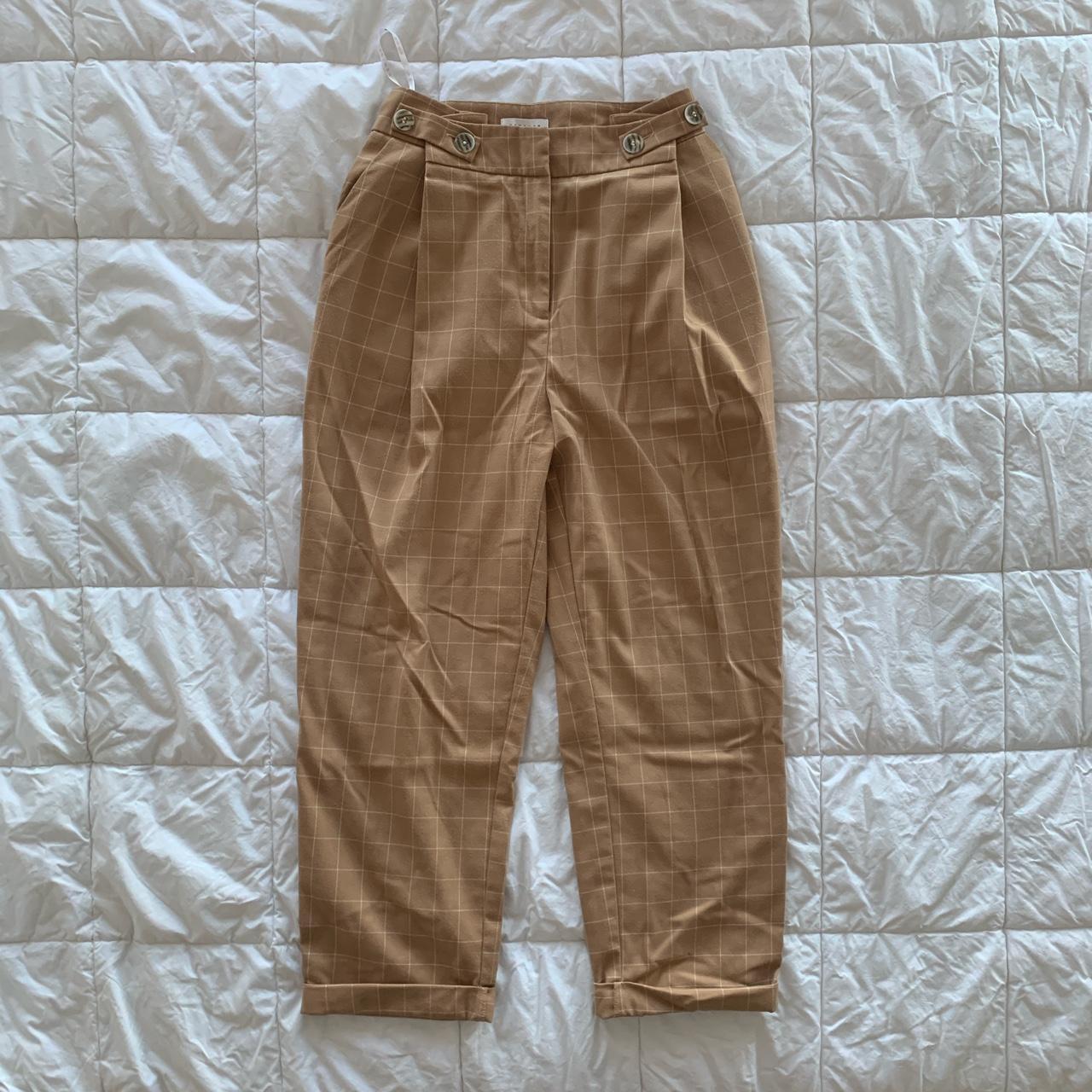 Women's Tan Trousers | Depop