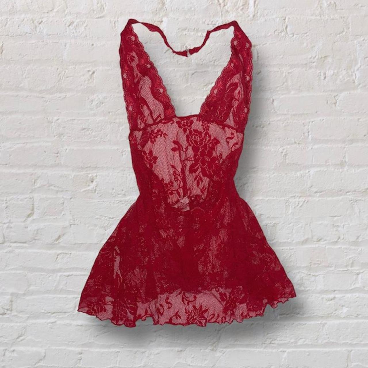 Victoria's Secret Women's Red Dress | Depop