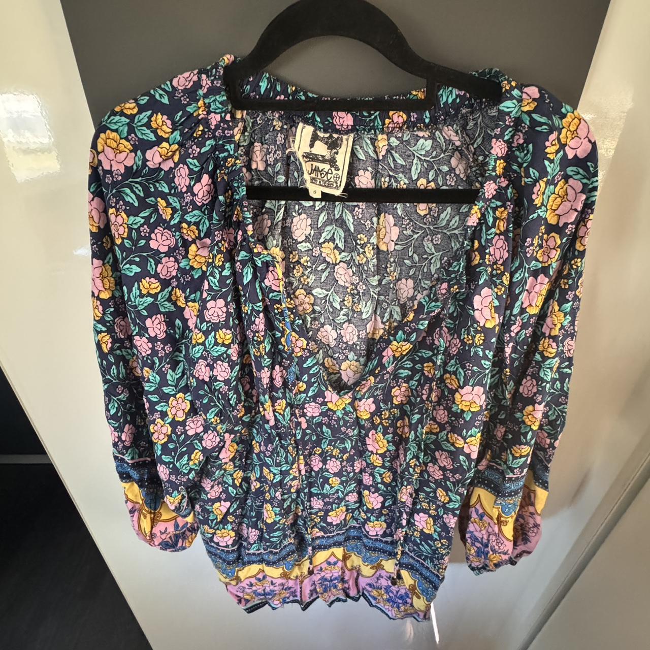 Jaase Boho Top – Size S Gorgeous floral Jaase top in... | Depop