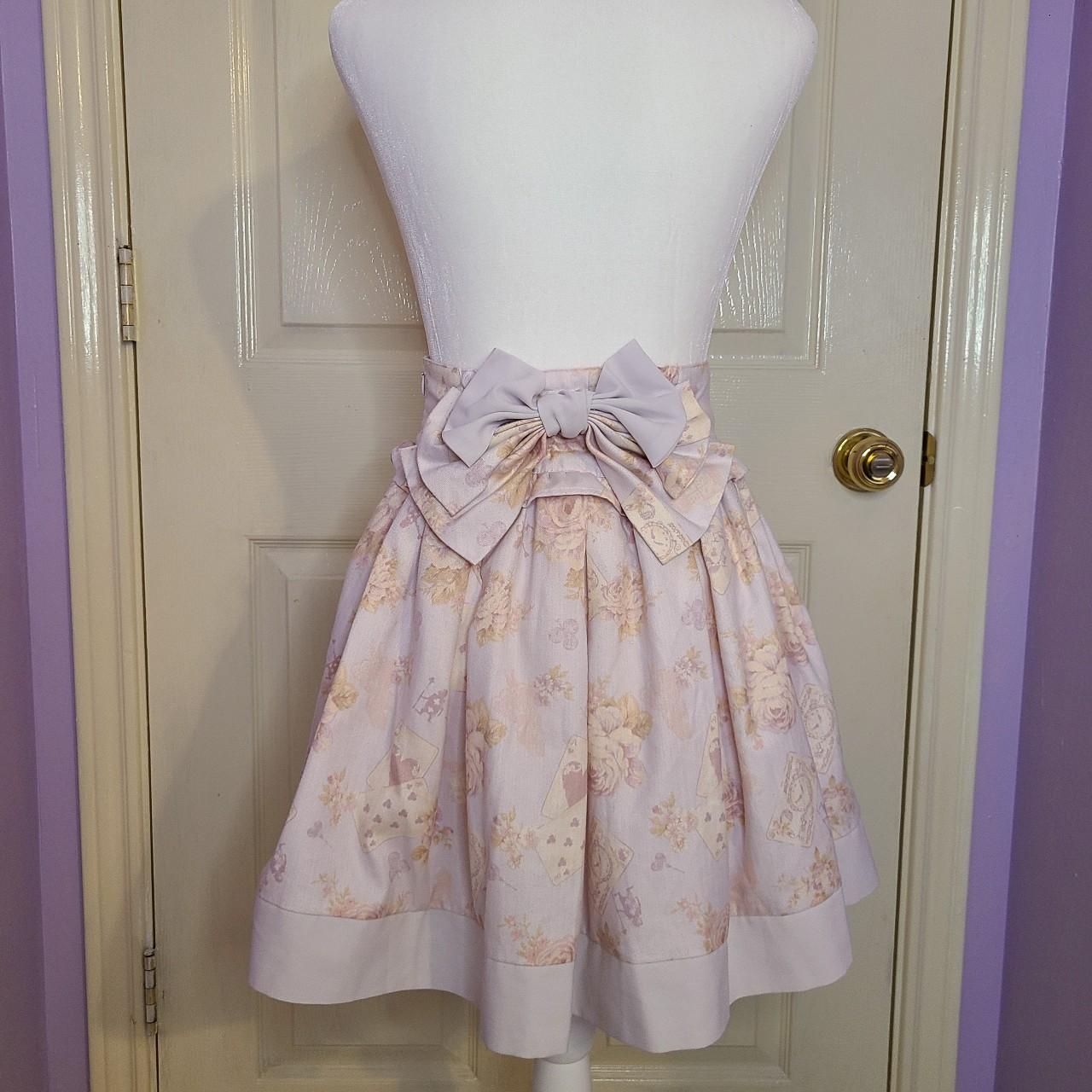 Women's Pink and Purple Skirt | Depop