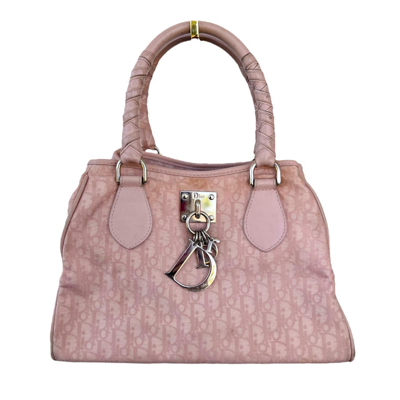 pink dior bag handbag purse vintage y2k christian... - Depop