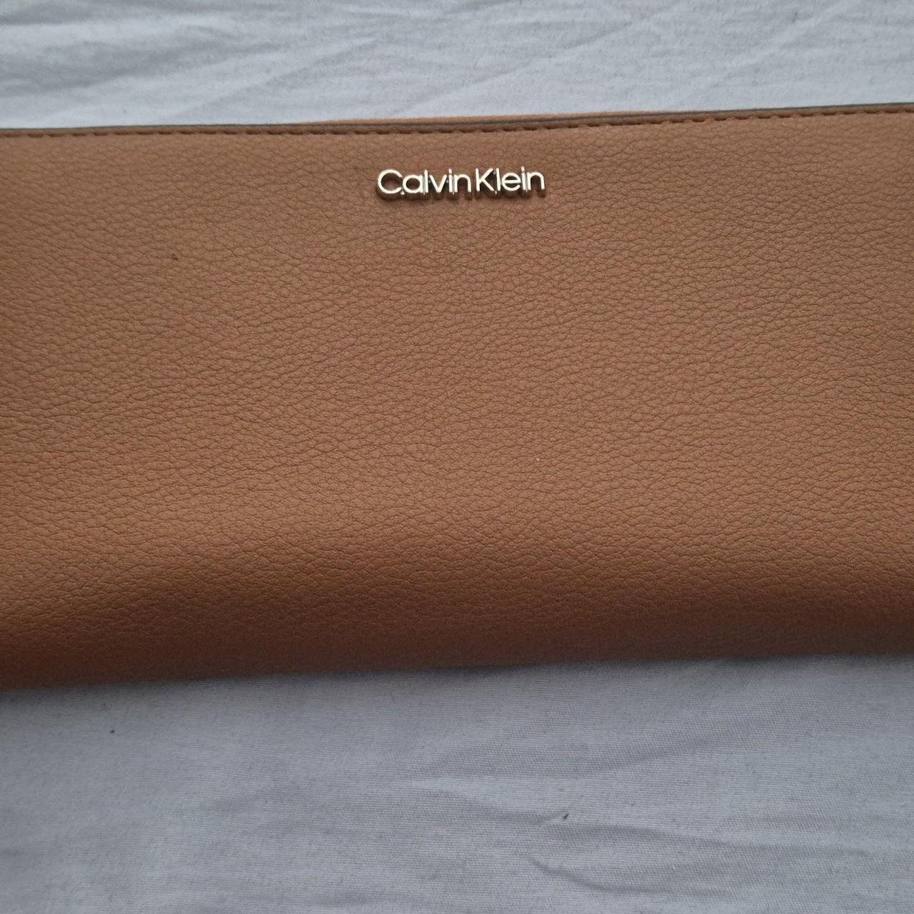 New Original Tan Calvin klein Card... - Depop