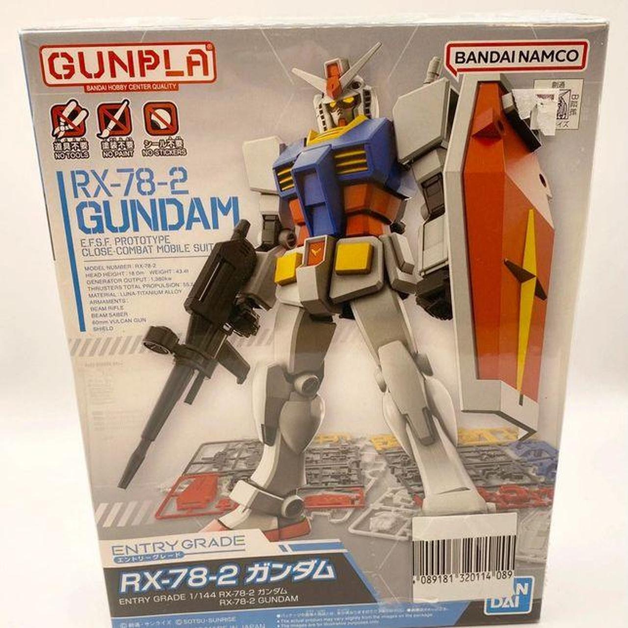 Official Bandai gundam RX-78-2 model kit Unused... - Depop