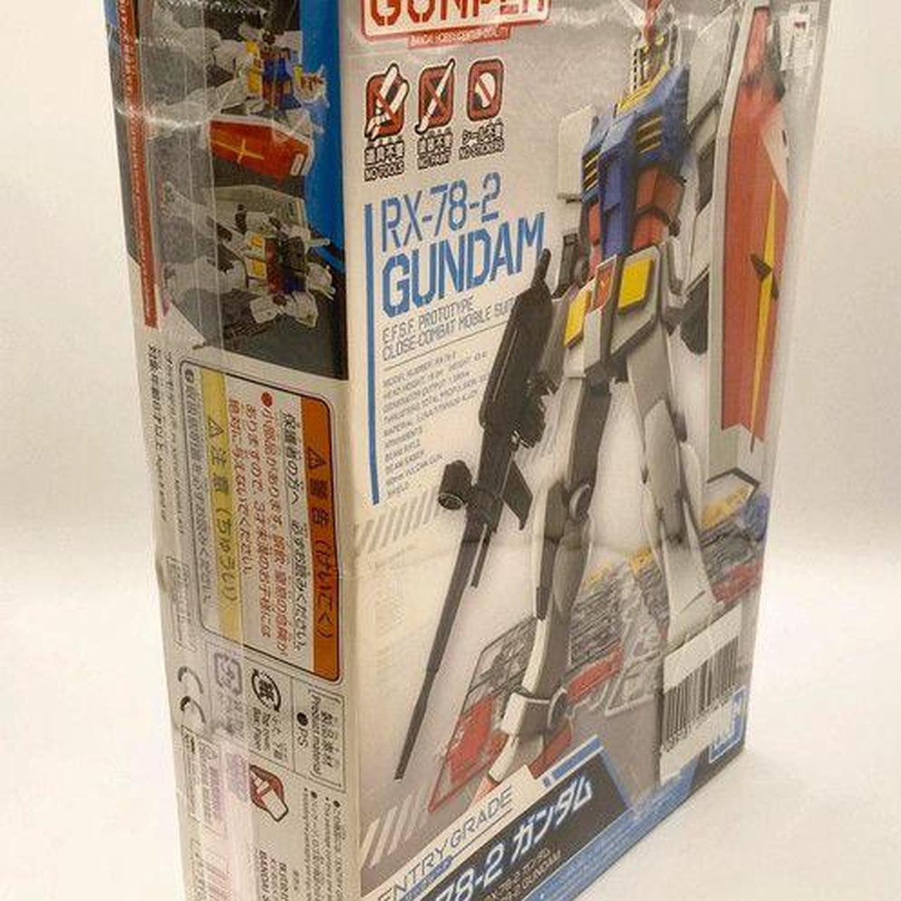 Official Bandai gundam RX-78-2 model kit Unused... - Depop