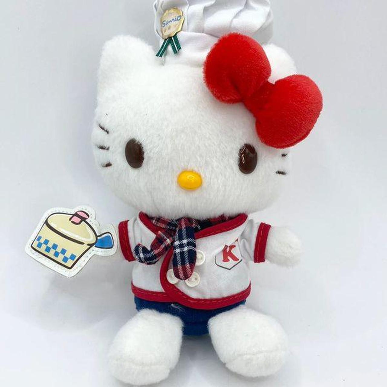 Sanrio Hello Kitty Chef Plush Keychain 6 inches... - Depop