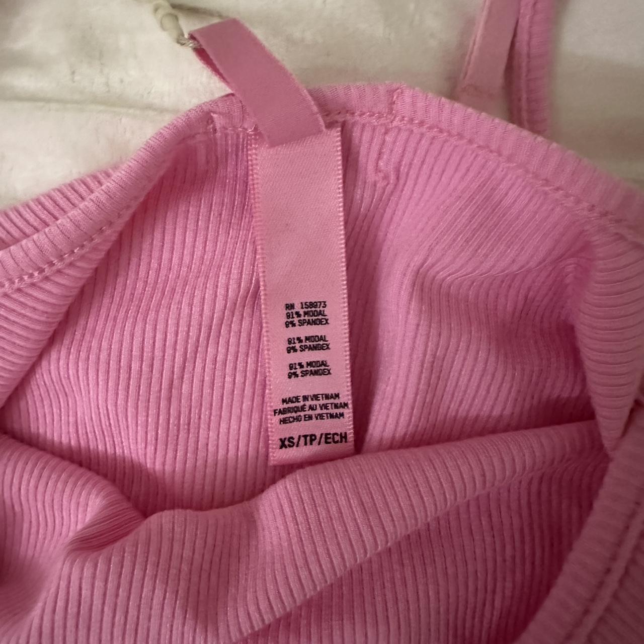 SKIMS Bubble Gum Pink Long Slip Dress -xs -Never... - Depop