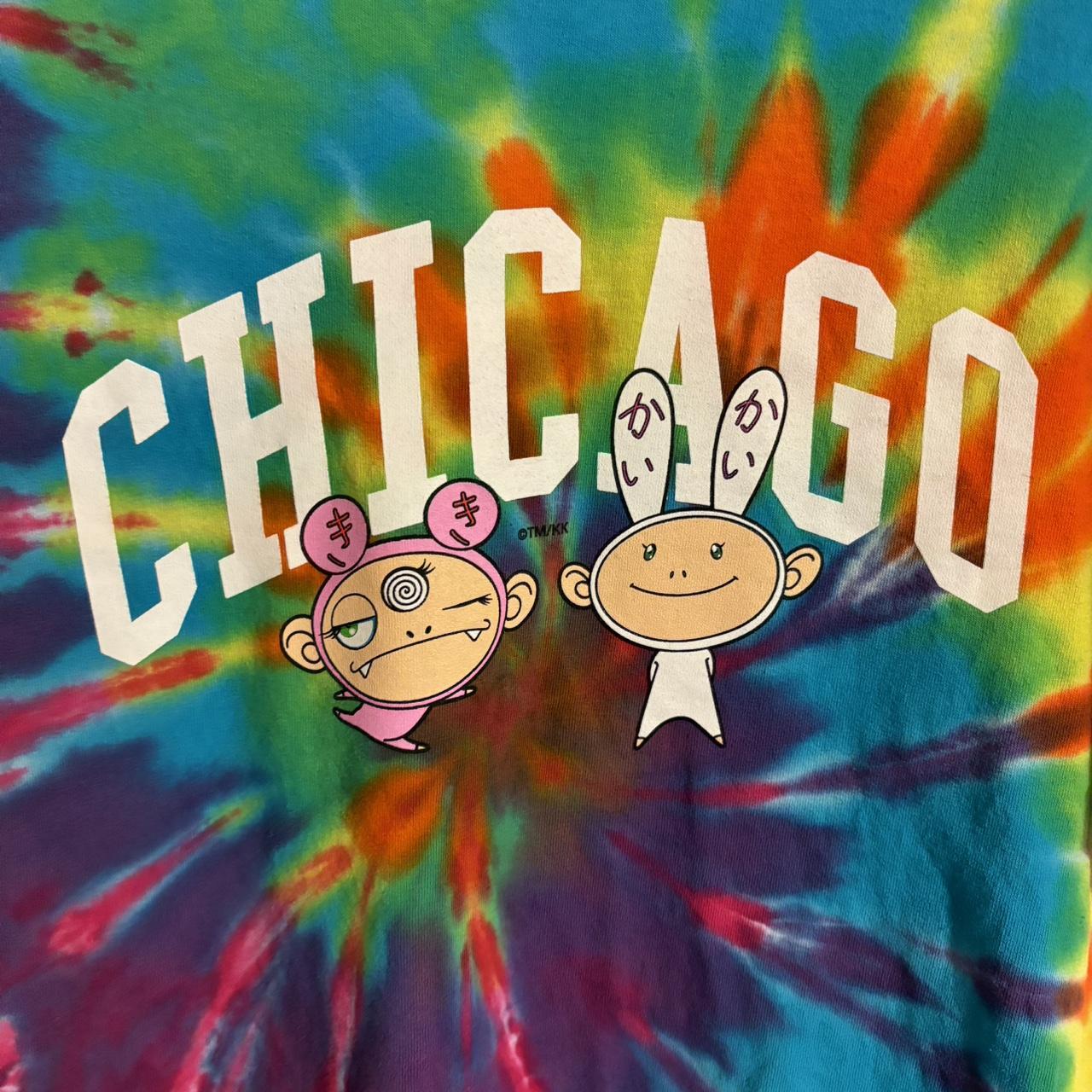 2017 complexcon Chicago takashi murakami tie dye t... | Depop