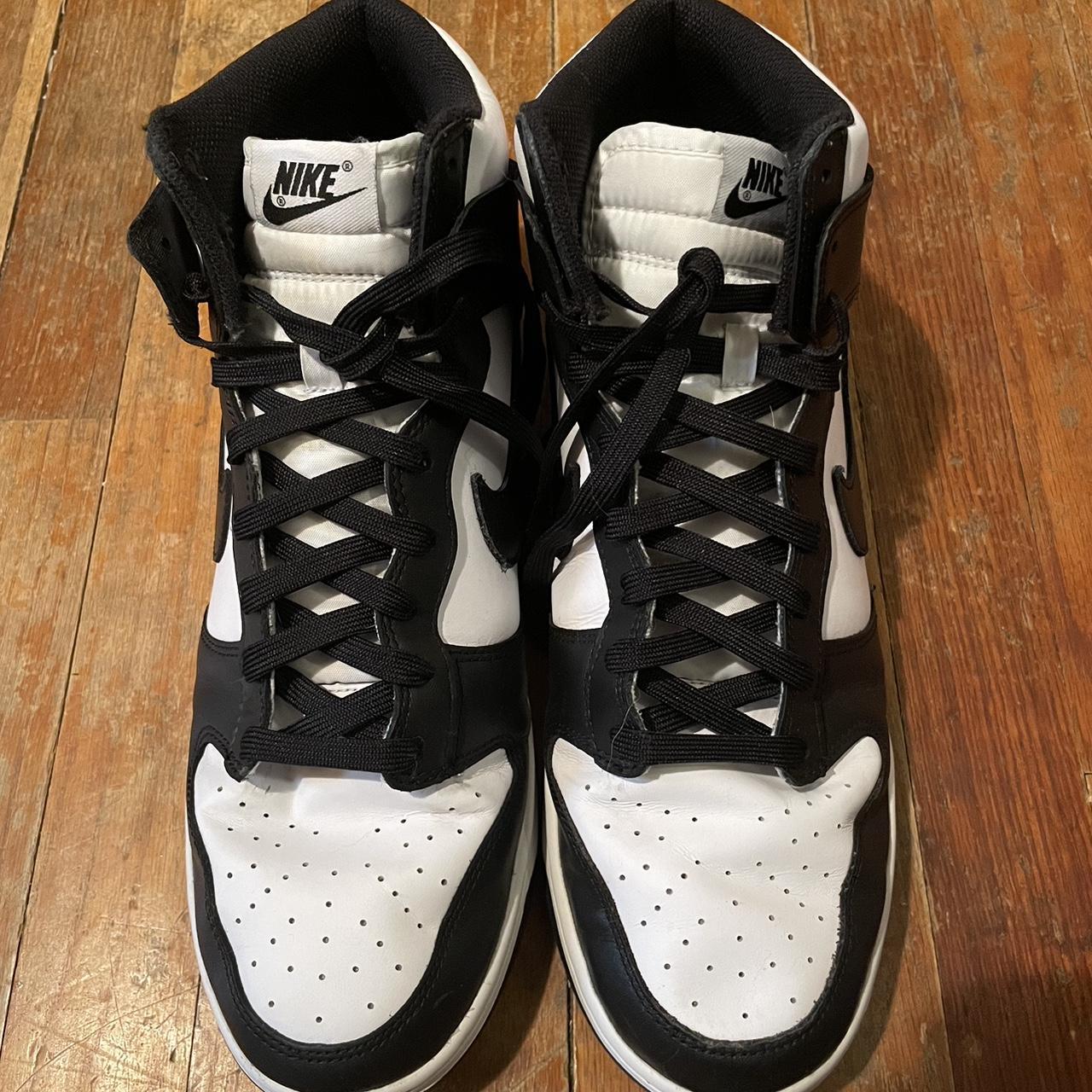 Nike panda dunk high size 13 In decent condition.... - Depop