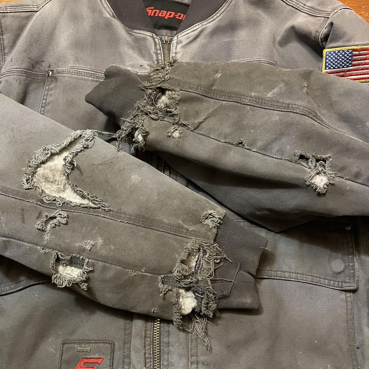 Snap-on tools jacket XL Measurements: Pit to pit:... - Depop