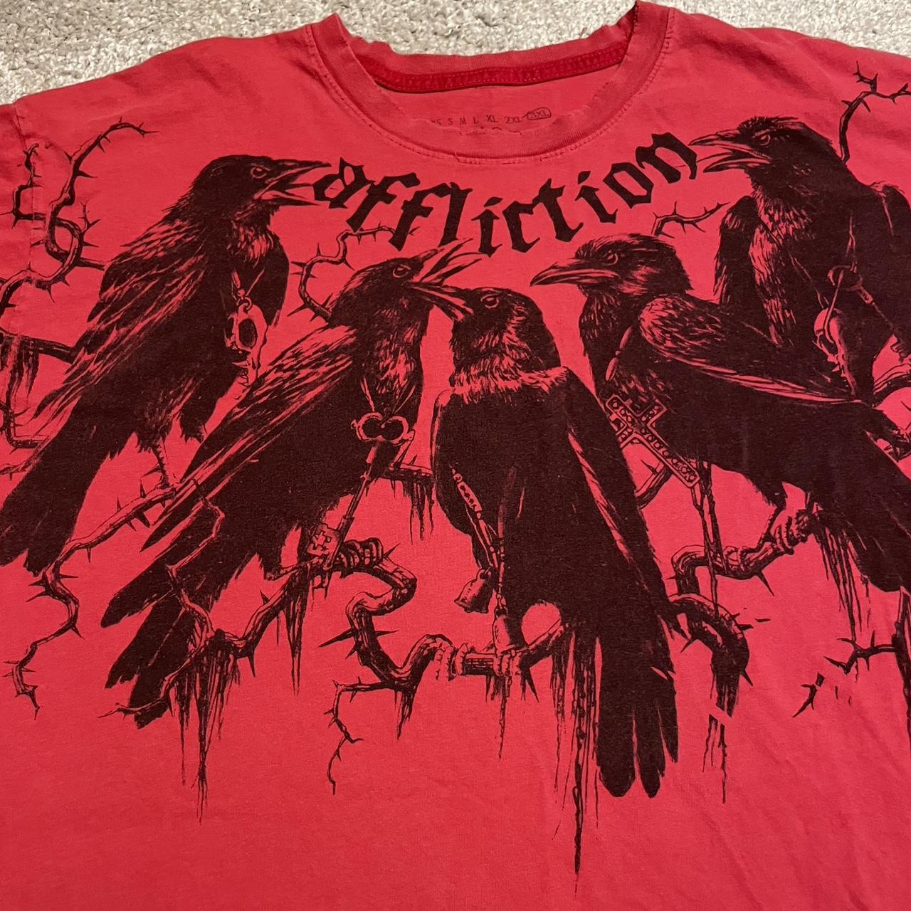 Affliction shirt size 3XL Measurements: Pit to... - Depop