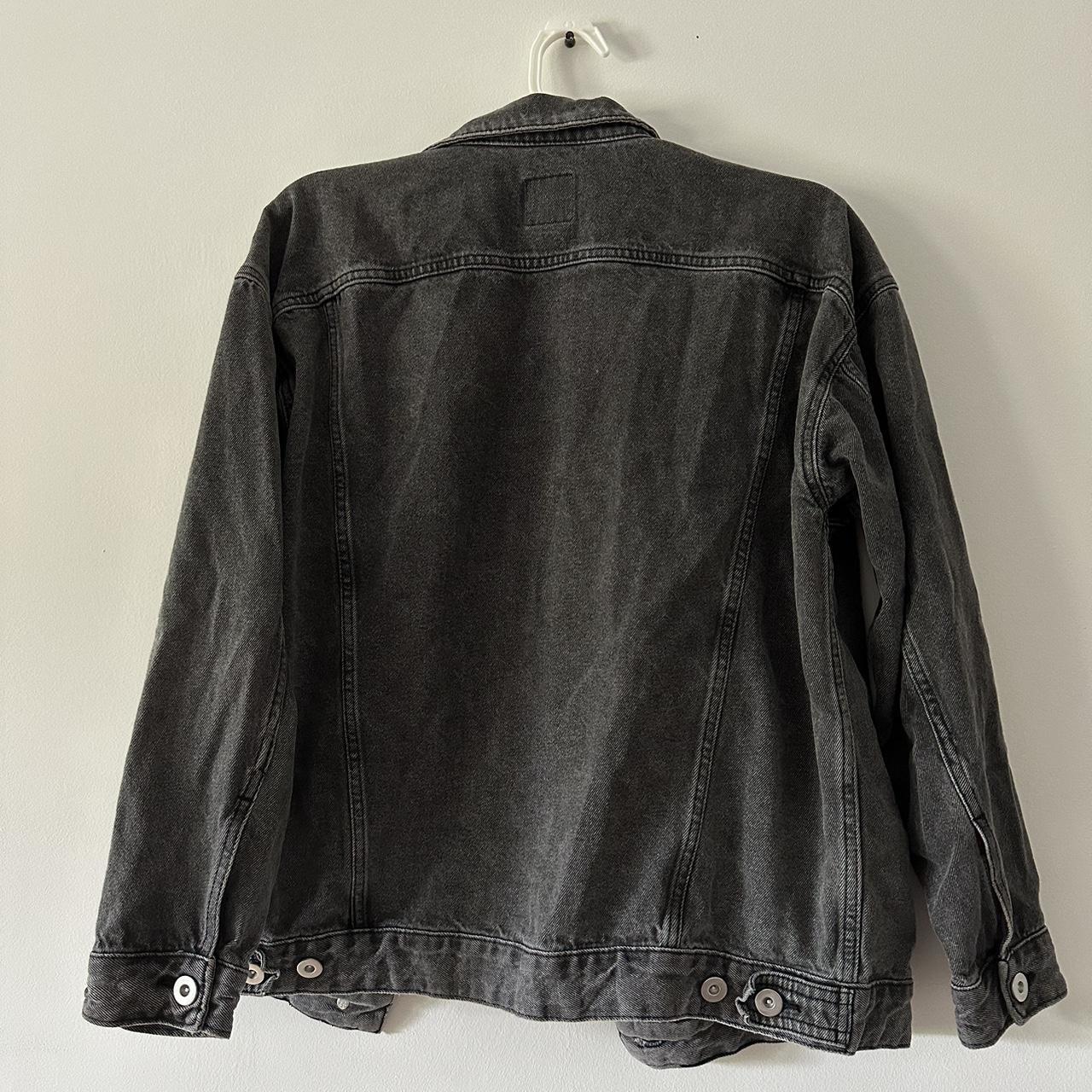 Wild Fable black denim jacket - size small - worn... - Depop