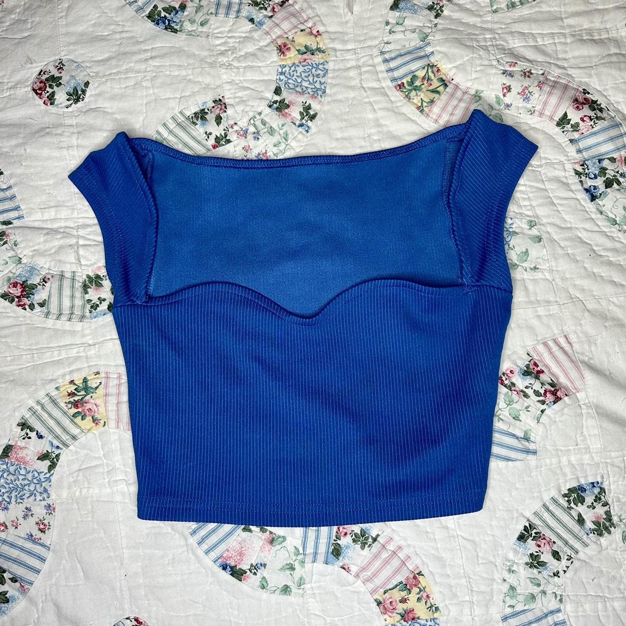 Glassons blue top Size: Small feel free to ask... - Depop