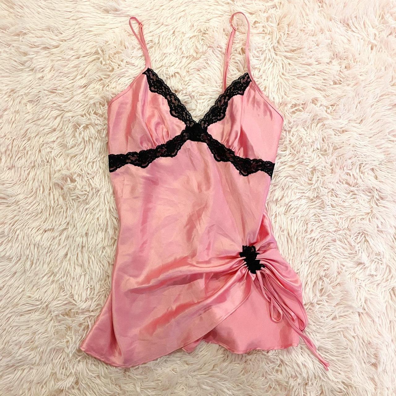 The cutest Victoria’s Secret pink cami top with... - Depop