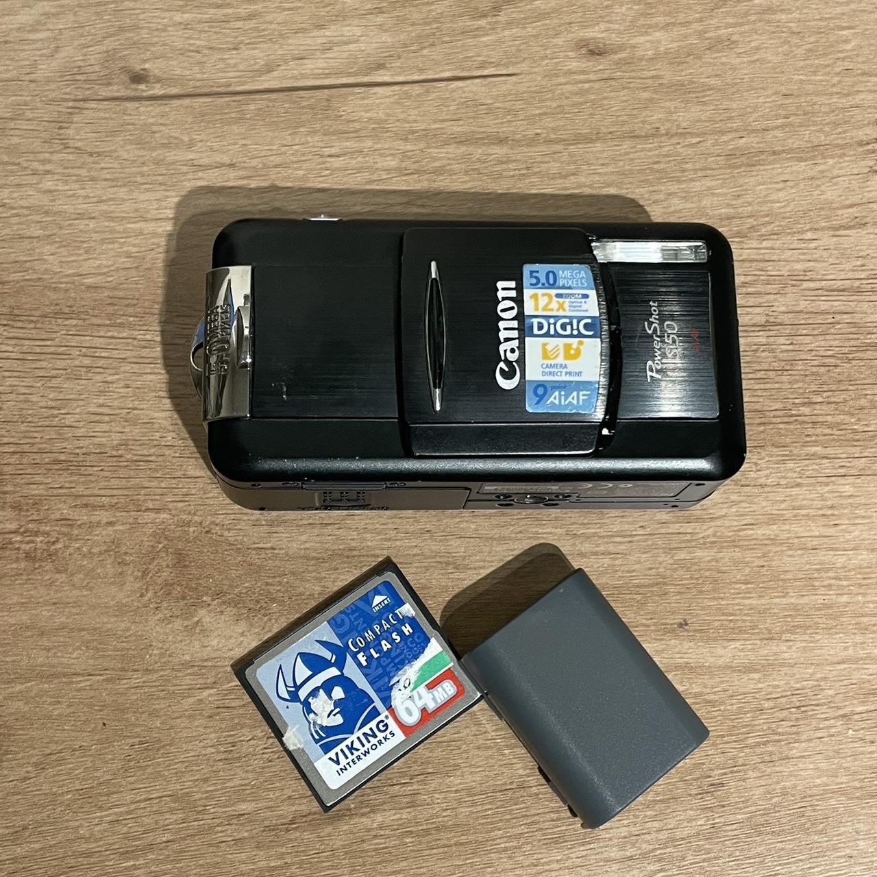 Canon PowerShot S50 Digital Camera Memory Card &... - Depop