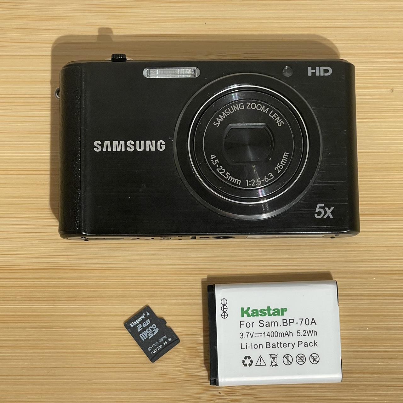 Samsung ST76 16.1 MP Digital Camera W/battery & SD... - Depop