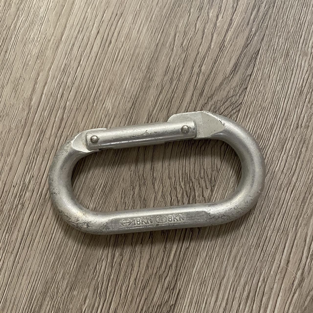 BLACK DIAMOND Silver CARABINER 6 KN 18 KN - Depop