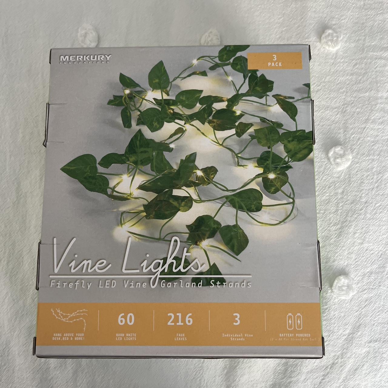 3 pack led vine lights!! Unopened box never been... - Depop