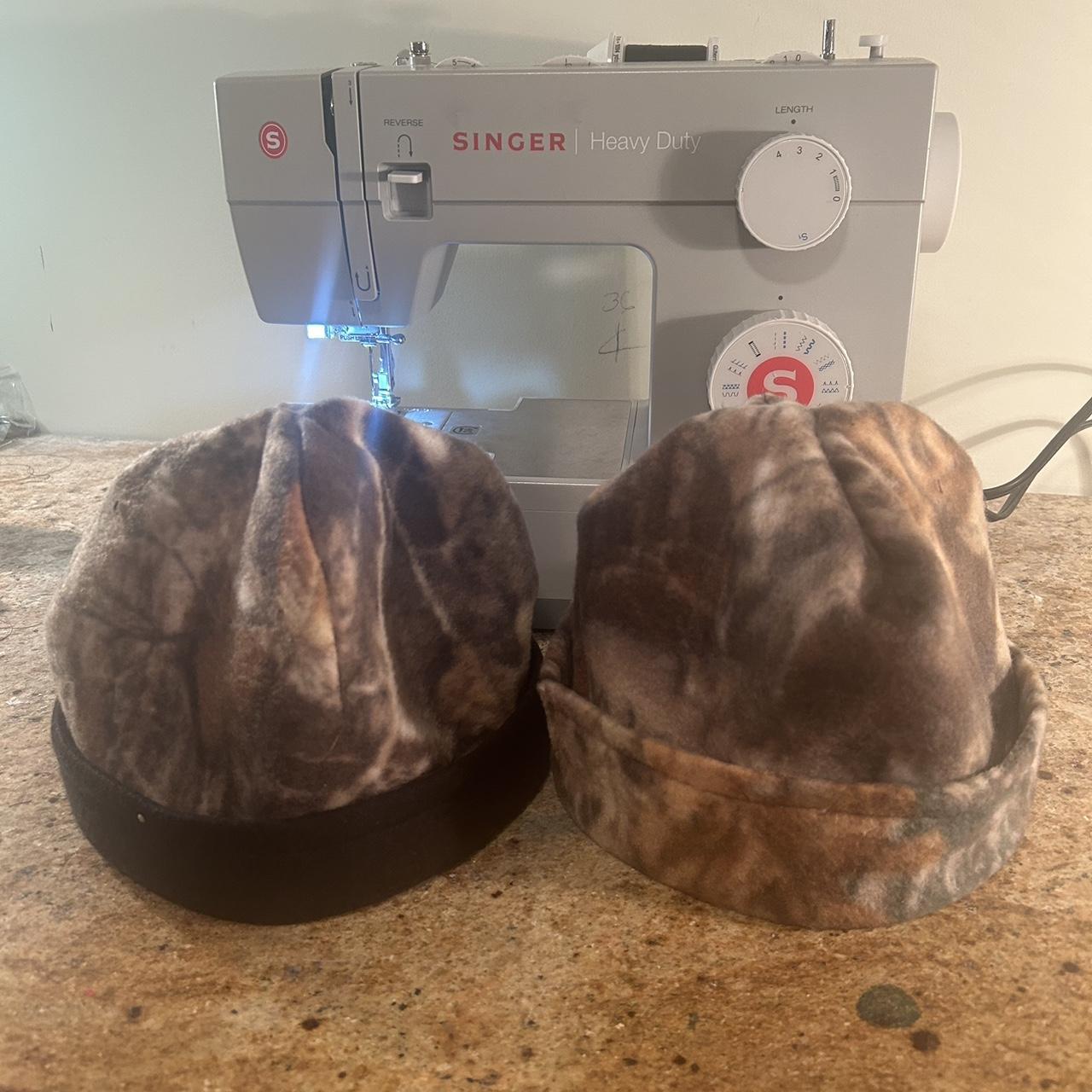 handmade custom fleece beanies dm with what color... - Depop