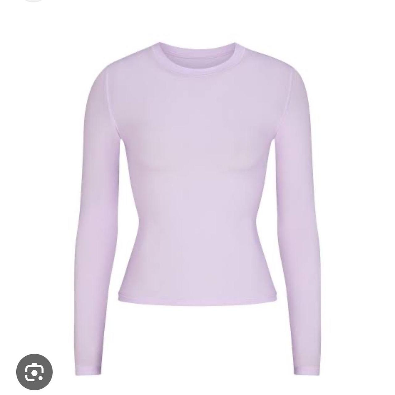 Lilac skims fits everybody long sleeved tee in ‘Lily’ - Depop