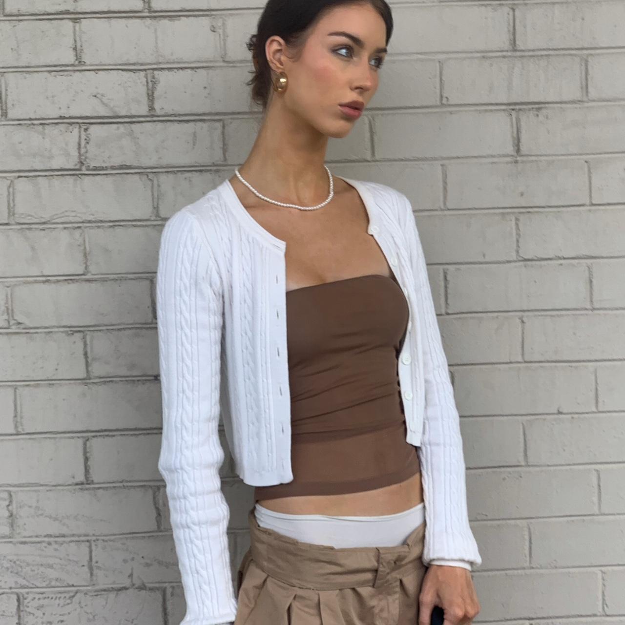 Glassons cardigan, size medium, fits an XS-S tho. - Depop