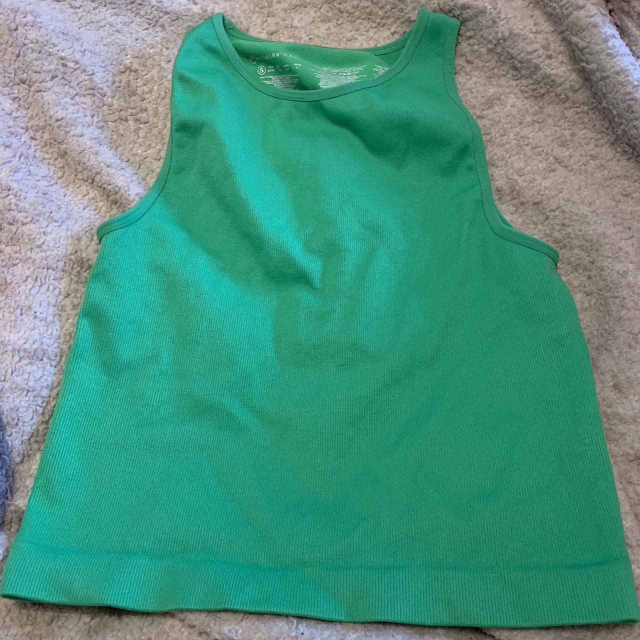 primark seamless race neck crop top size S worn once... - Depop