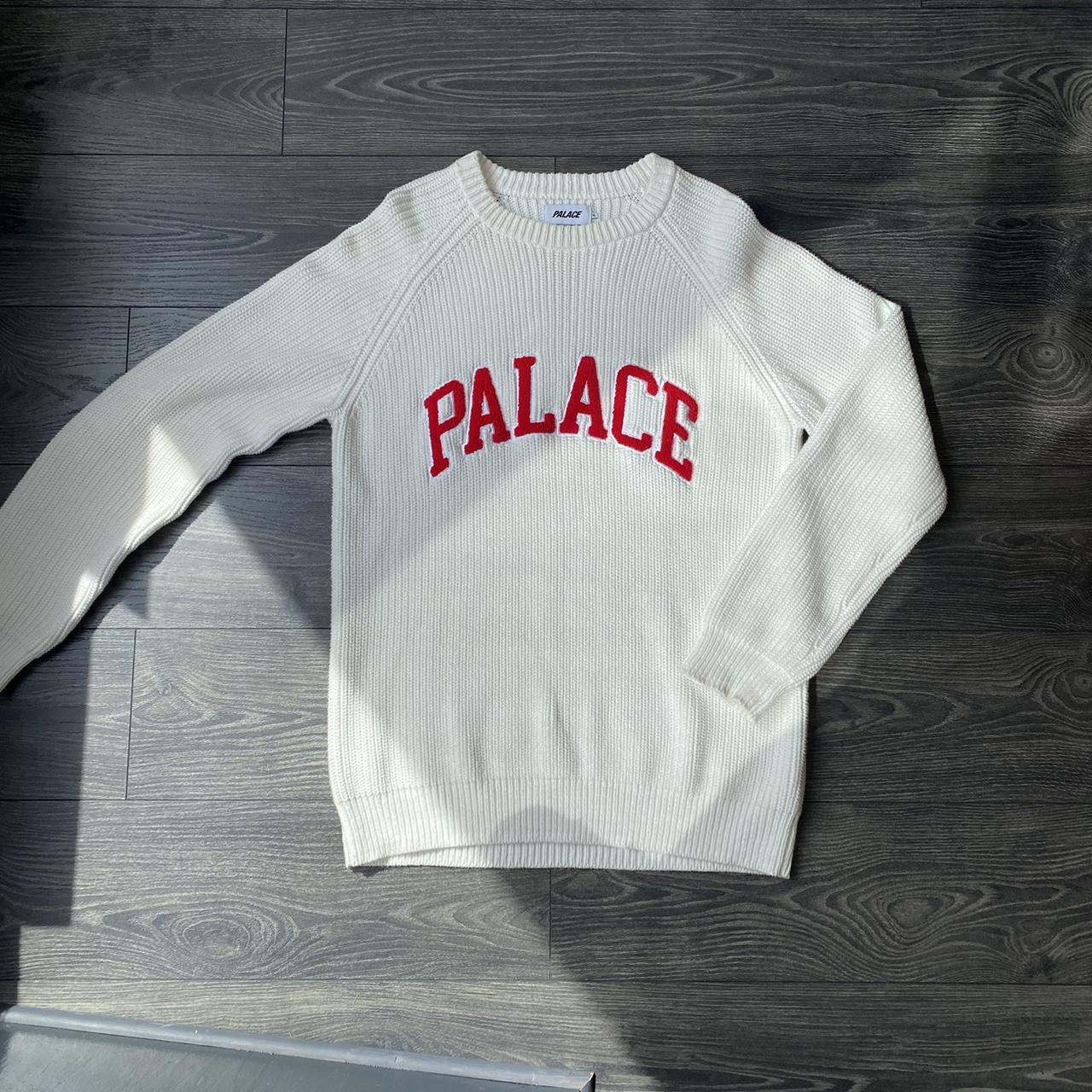 Palace collegiate knit. Size XL - Depop