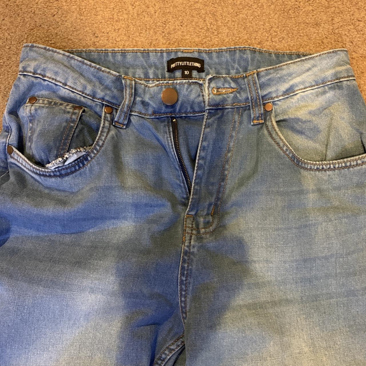 Pretty little thing discrete acid wash style mom... - Depop