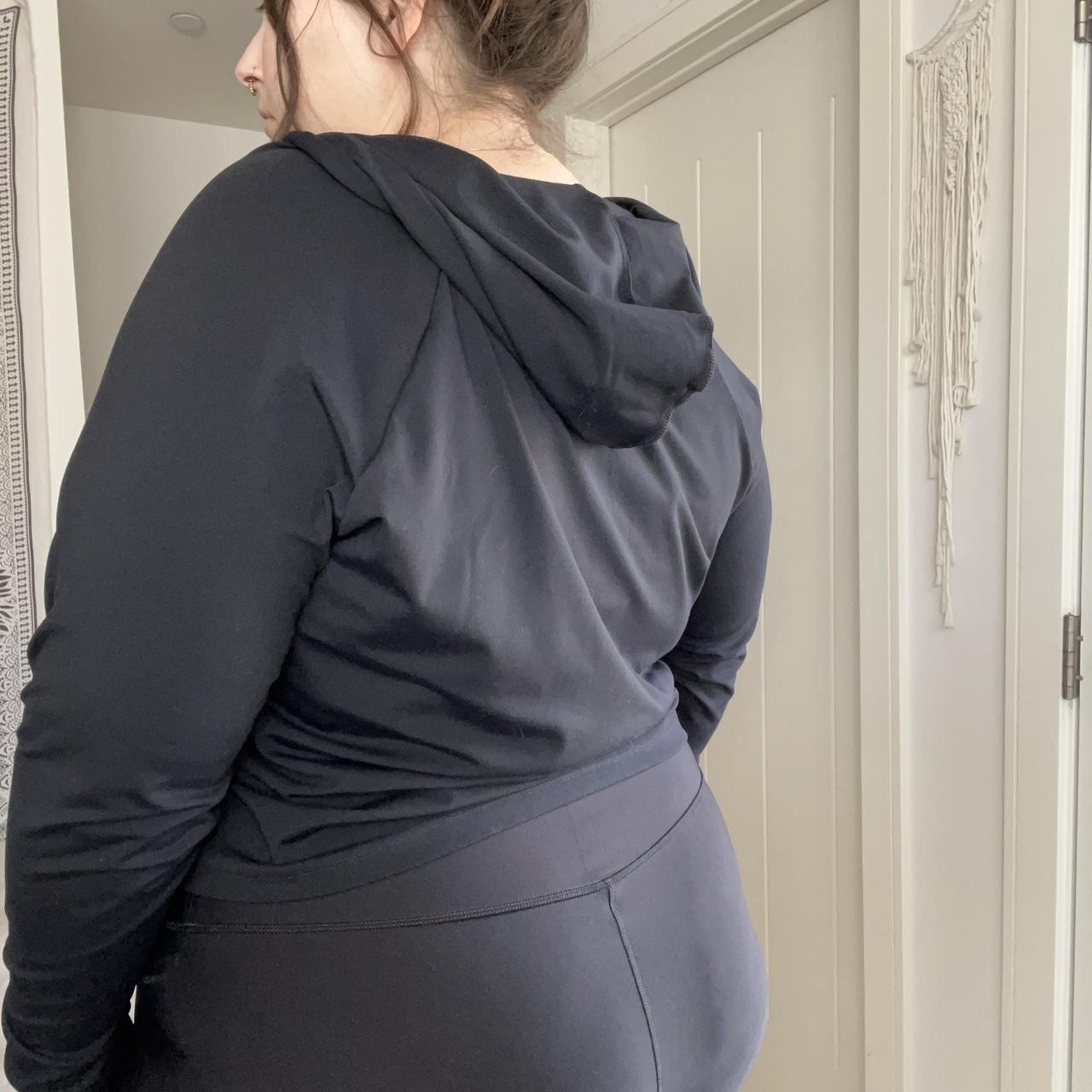 Fabletics cropped athletic jacket size 2x 20/22 - Depop