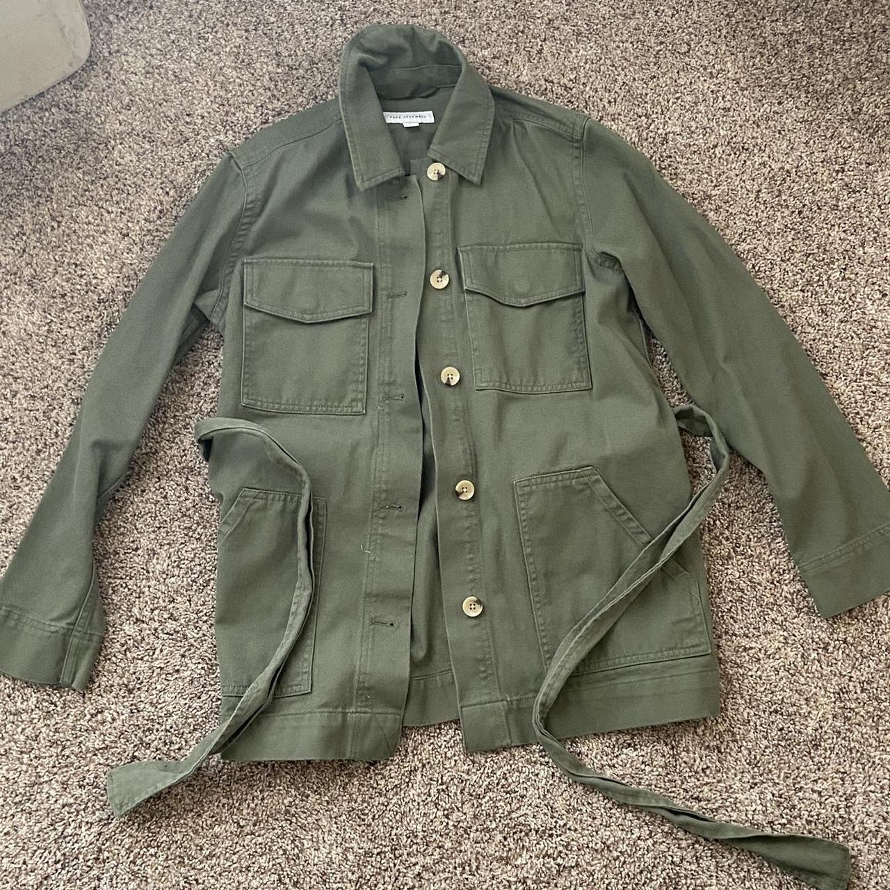 Free Assembly Cargo Button Down Jacket Size: S i... - Depop