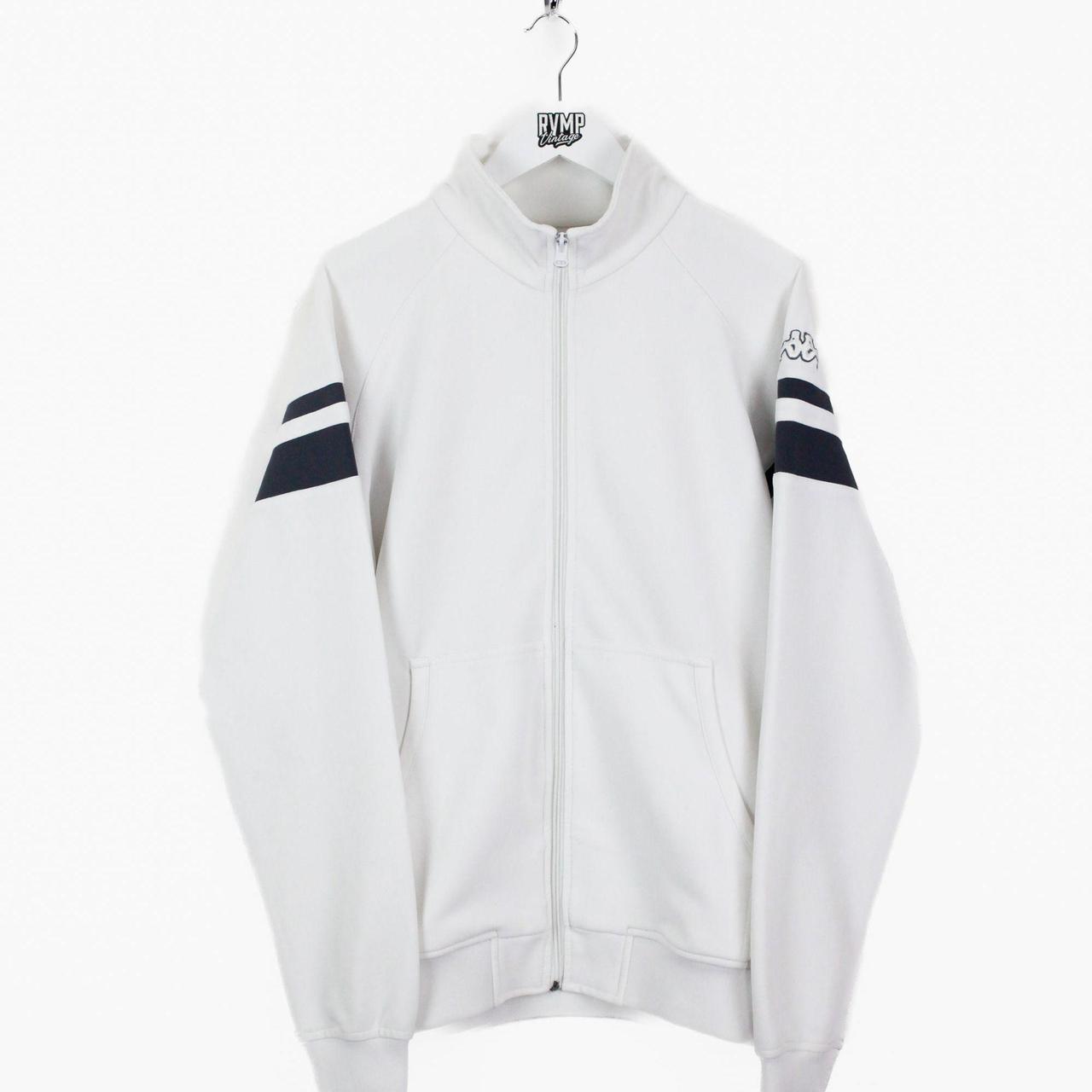 Kappa White Track Jacket... - Depop
