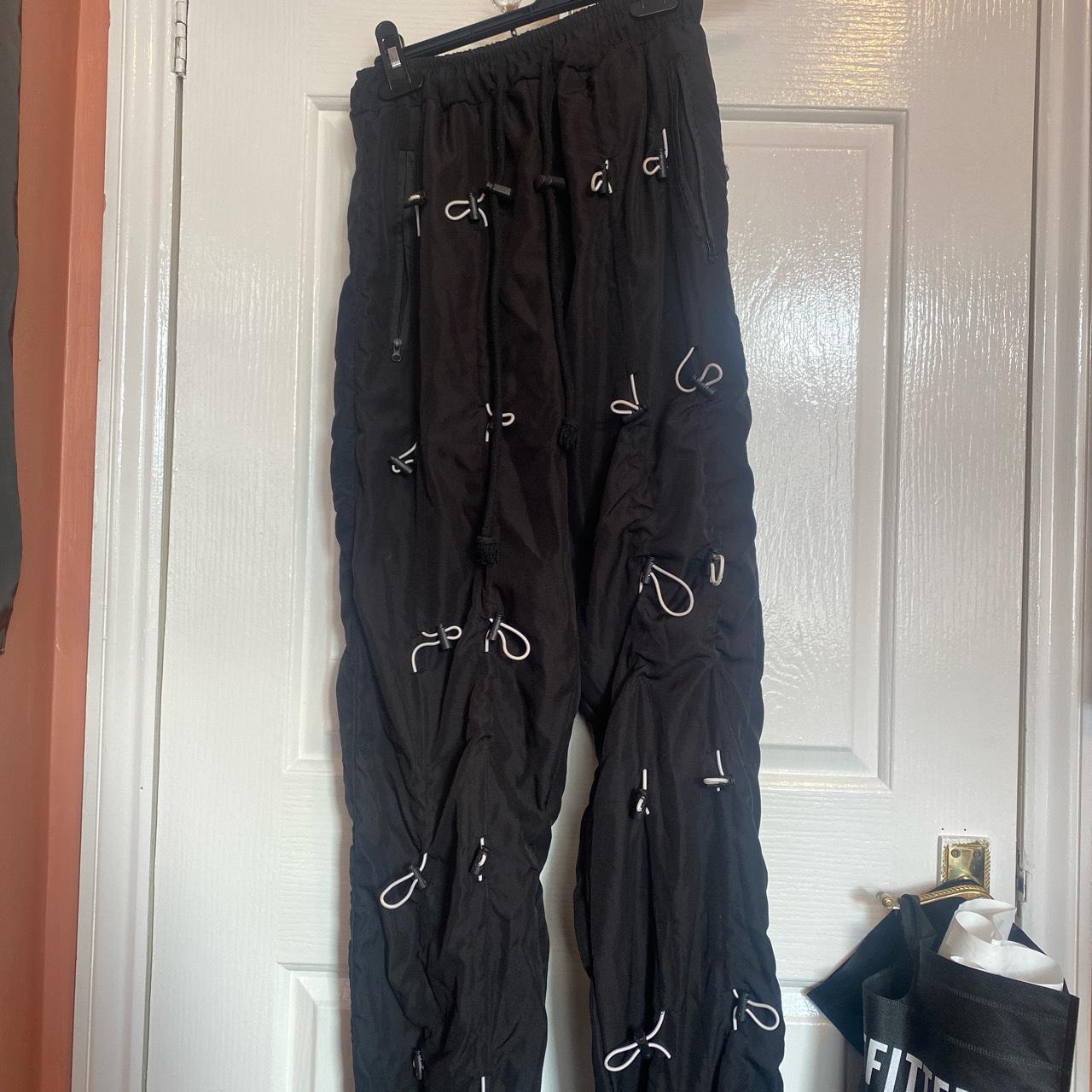 MNML LA Stackable Bungee Pants Size XS But would fit... - Depop