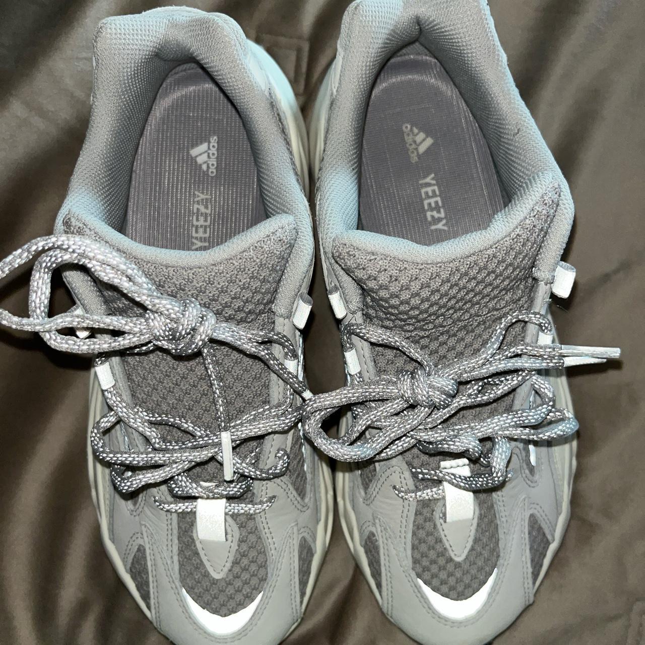 Barely worn yeezy static v2 reflective!! Worn three... - Depop