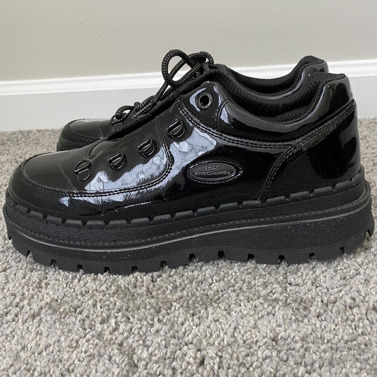 Sketchers Jammers Cool Block fashion lace up... - Depop