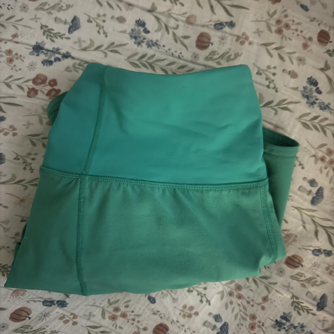 Green Lululemon Speed Ups - high rise 4 inch Size... - Depop