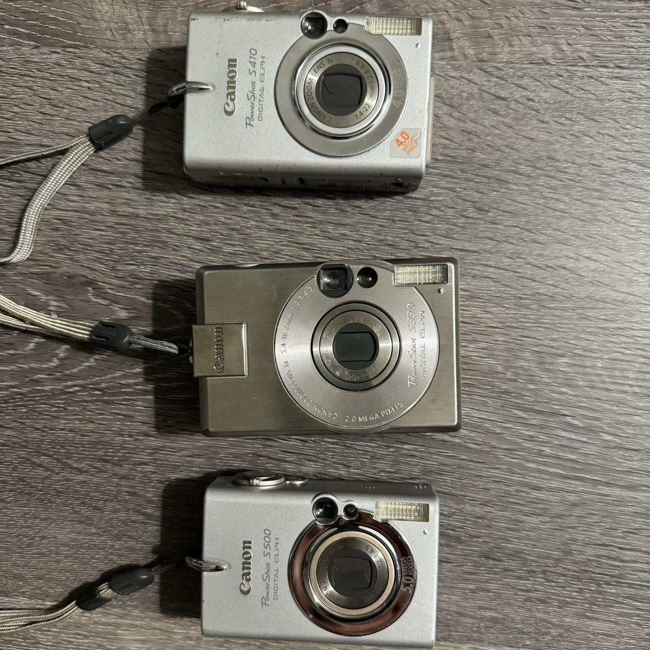 3 untested canon digital camera $15 each or 50 for... - Depop