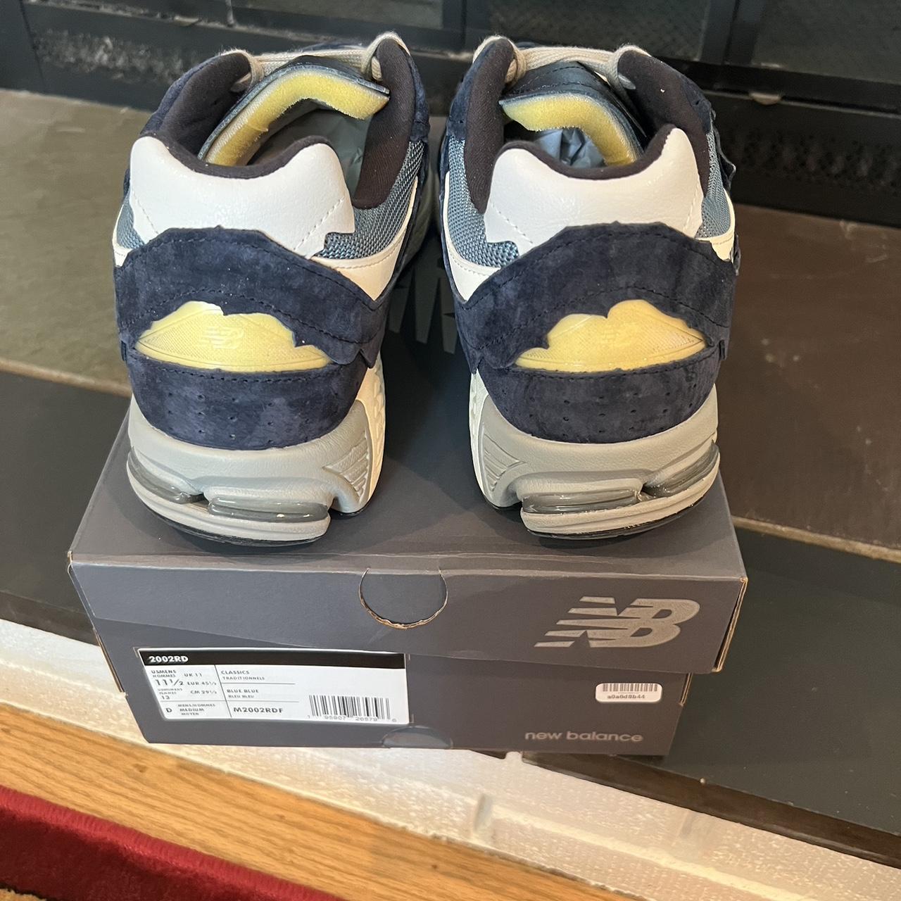 New balance 2002r protection pack “dark navy”... - Depop