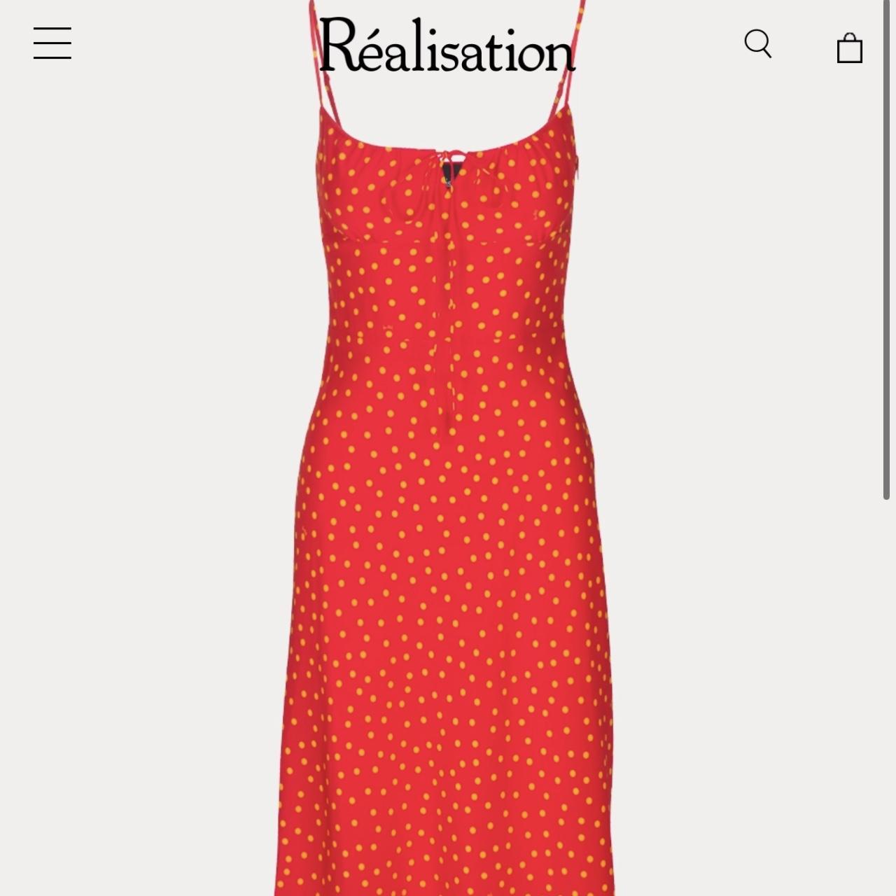 Realisation Par Alba Dress in Rossa - Depop