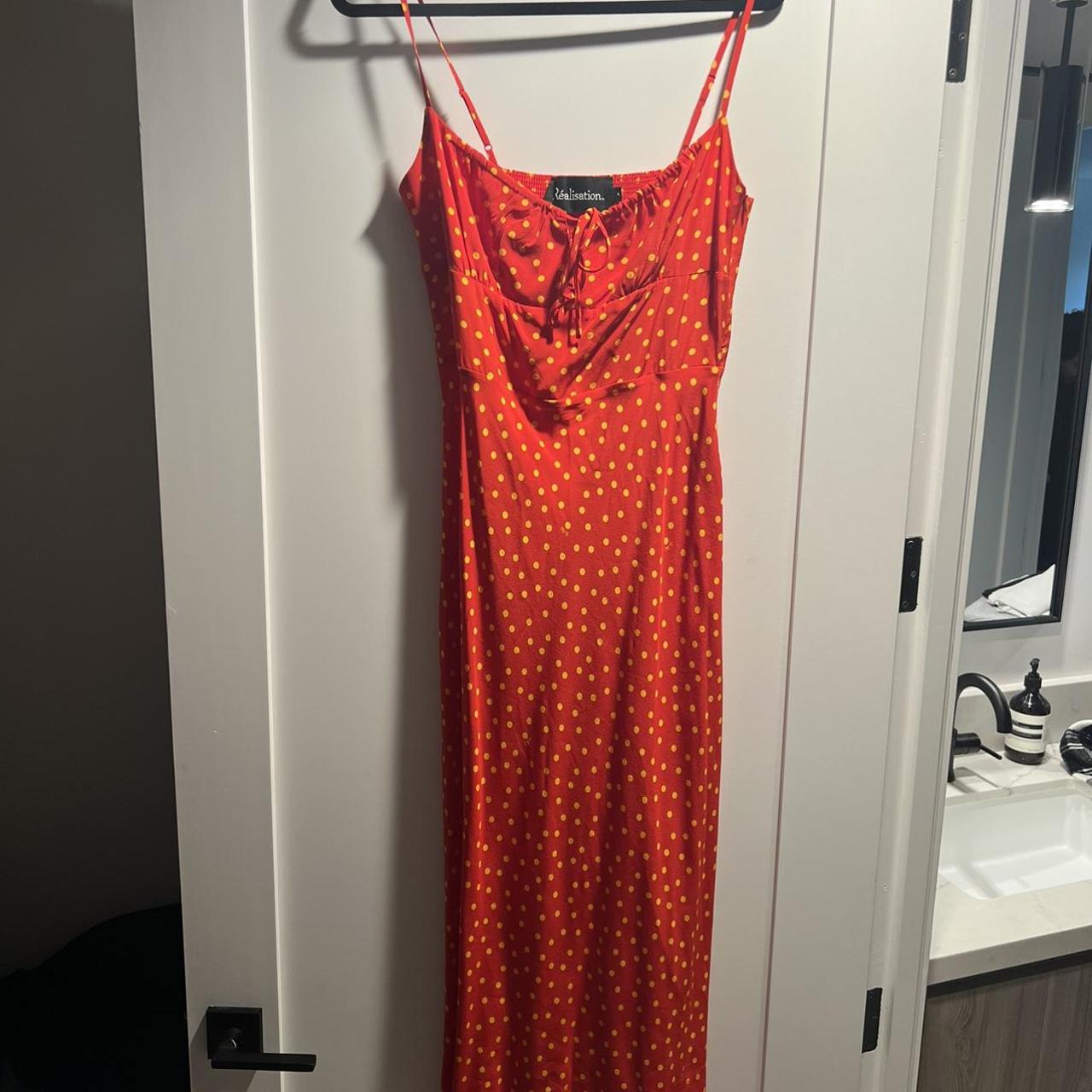 Realisation Par Alba Dress in Rossa - Depop