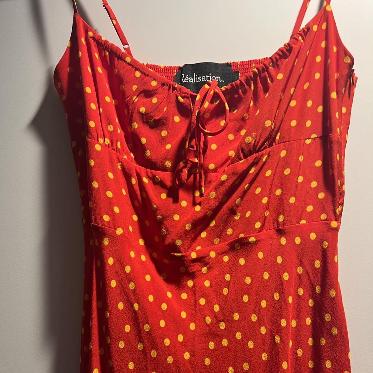 Realisation Par Alba Dress in Rossa - Depop